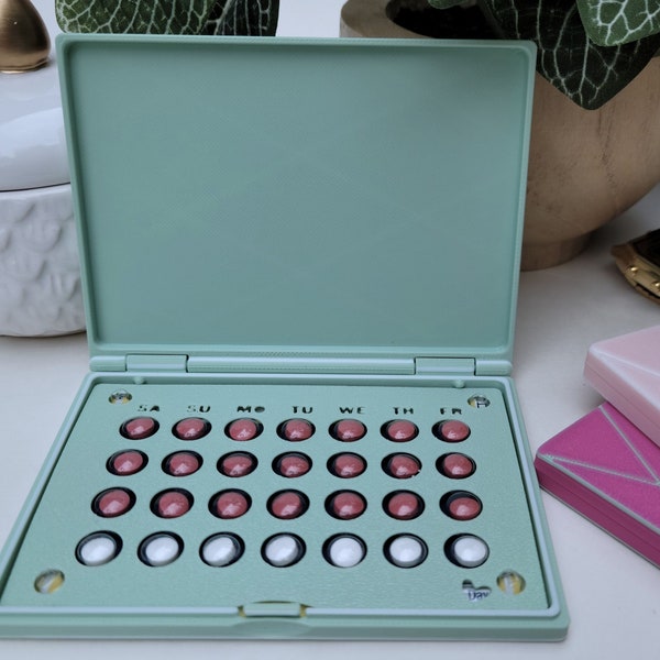Custom Birth Control Pill Case - Etsy