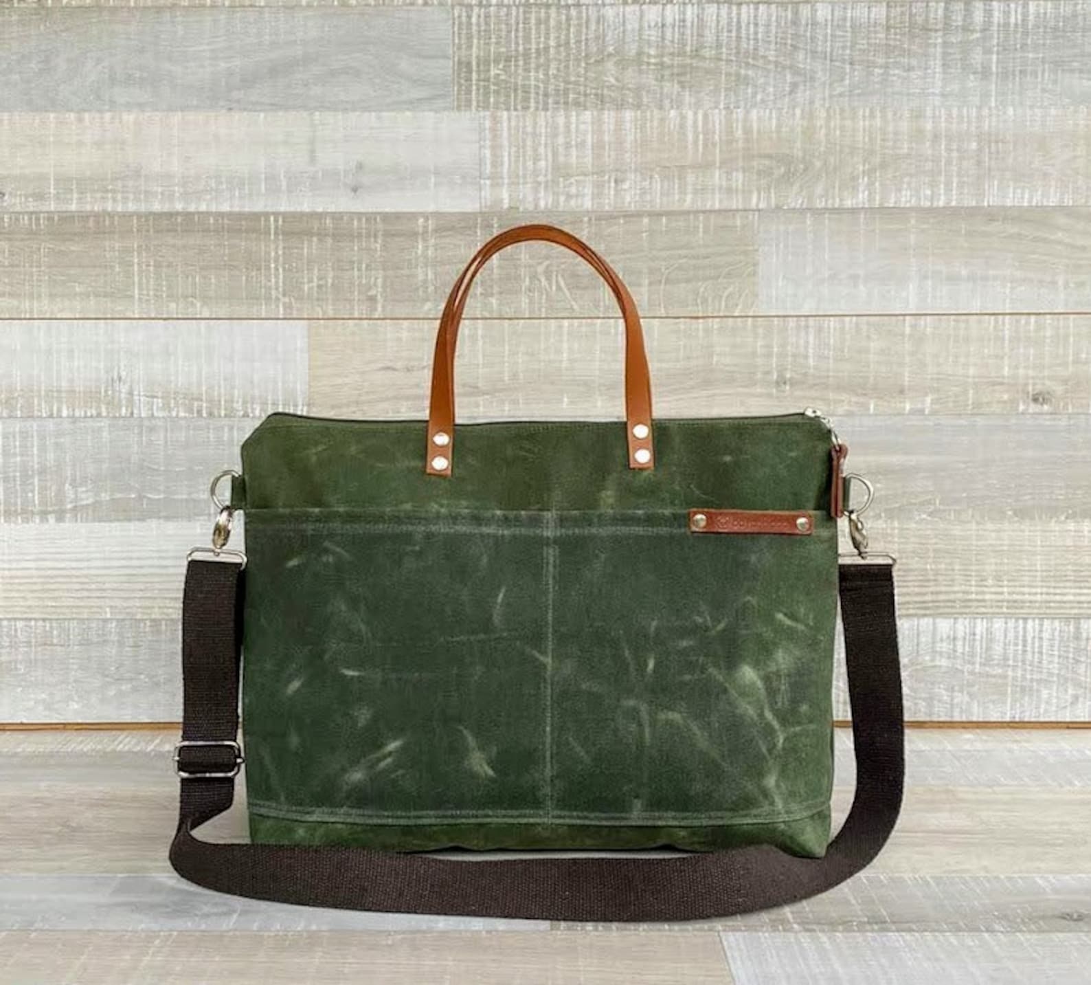 Waxed Weekender Canvas Tote Bag Awesome Top Seller - Etsy