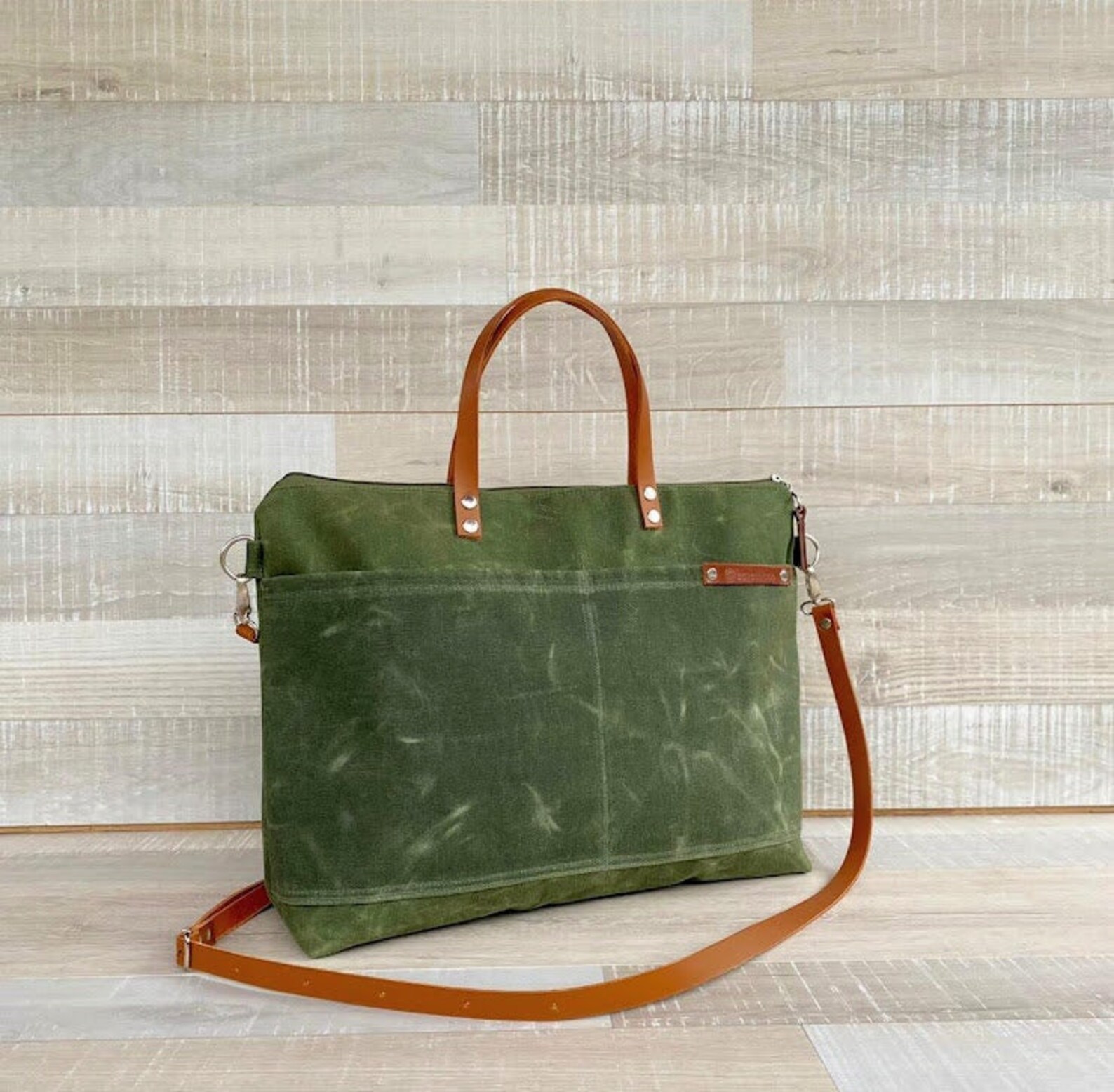 Waxed Weekender Canvas Tote Bag Awesome Top Seller - Etsy