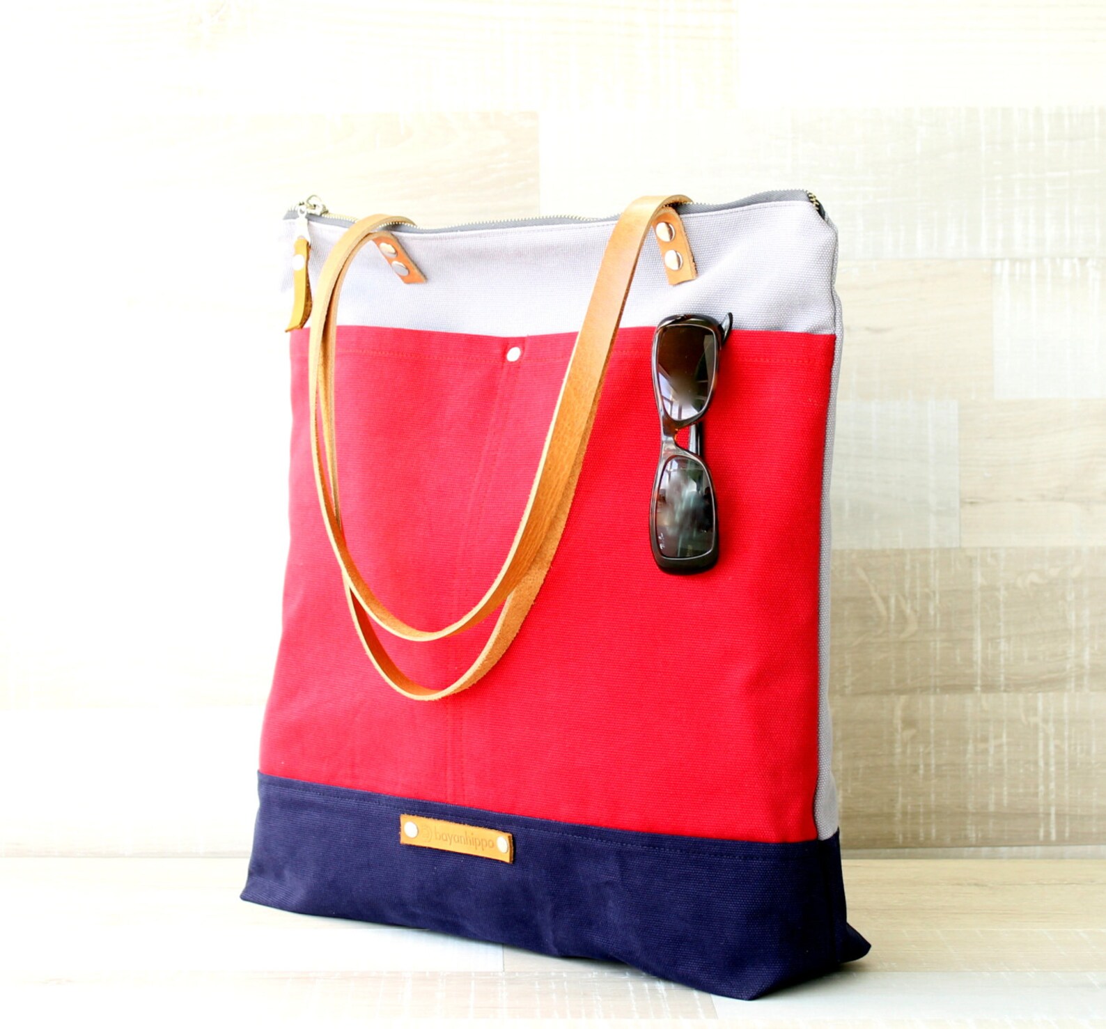 Multicolor Rio Canvas Tote Bag - Etsy