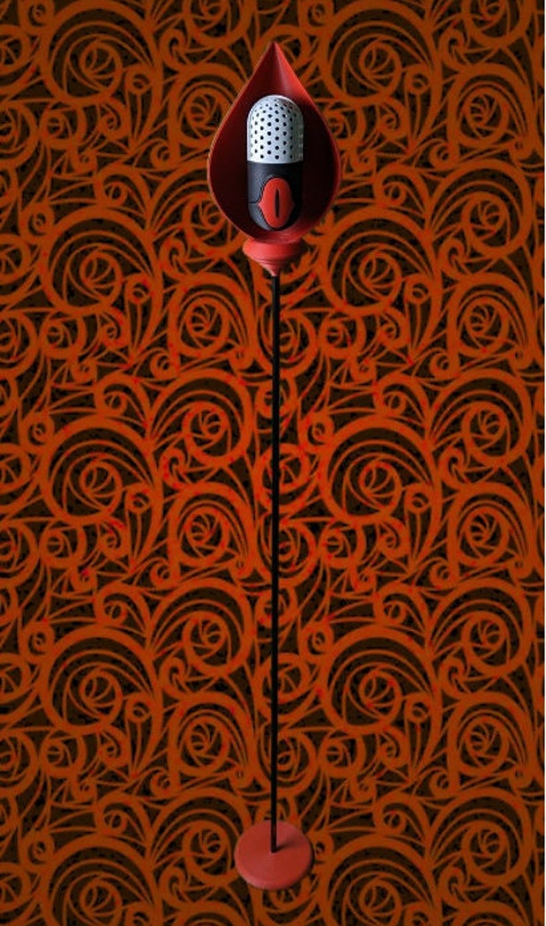 Alastor's Microphone 3D Printed Replica From Hazbin Hotel - Etsy