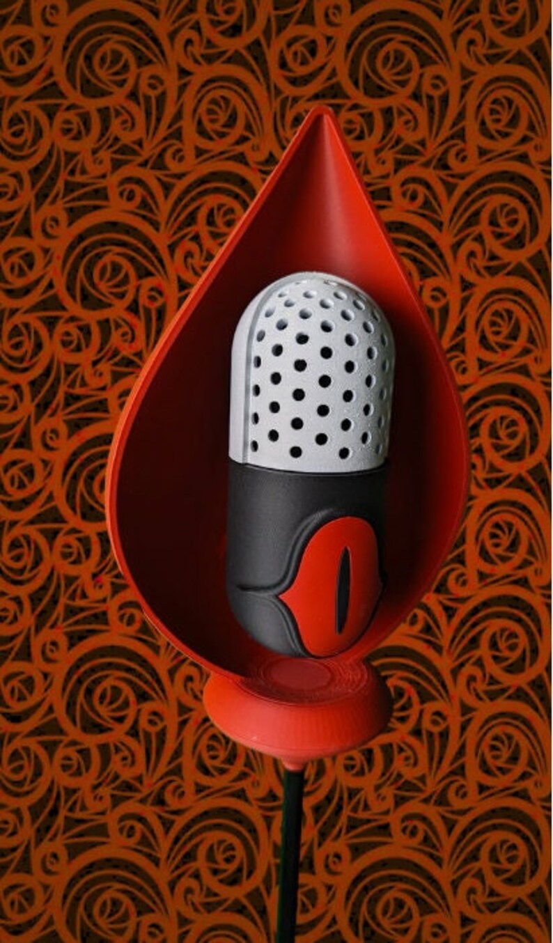 Alastor's Microphone 3D Printed Replica From Hazbin Hotel - Etsy