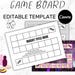 BOARD GAME Template Editable in Canva, Printable Board Game ...