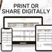 Fillable Pay Stub Instant Download, Professional Pay Stub Template for ...