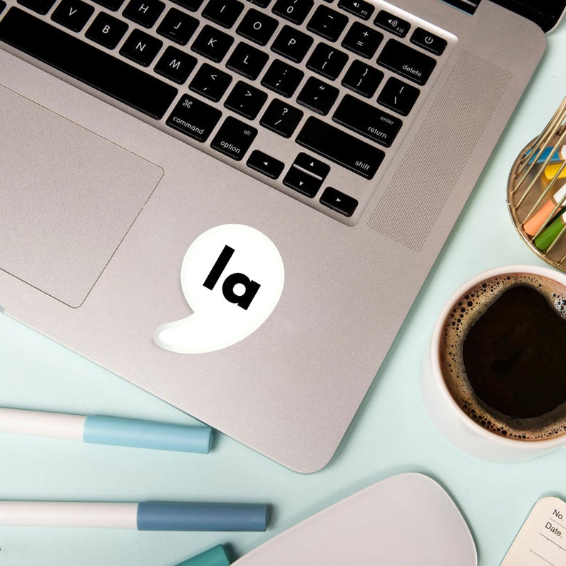 Kamala Harris Sticker, Kamala Sticker, Comma La Sticker, Laptop Sticker ...