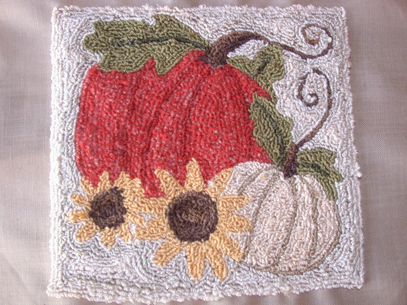 Autumn Splendor Punch Needle Pattern - Etsy