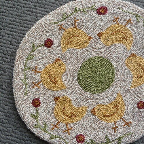 Easter Lamb Cake Spring Lamb Punch Needle Digital E-pattern | Etsy