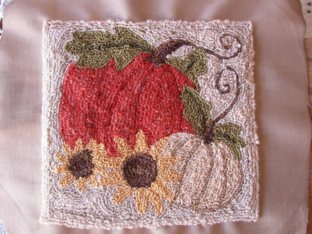 Autumn Splendor Punch Needle Pattern - Etsy