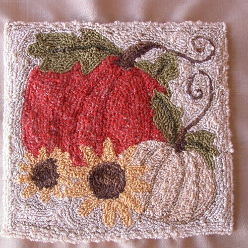 Punch Needle PATTERN Strawberry Make-do Notforgottenfarm | Etsy