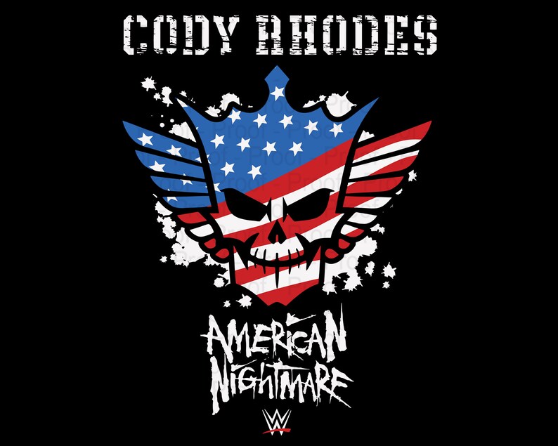 Cody Rhodes Cosplay SVG Files, Cricut Logos - Etsy