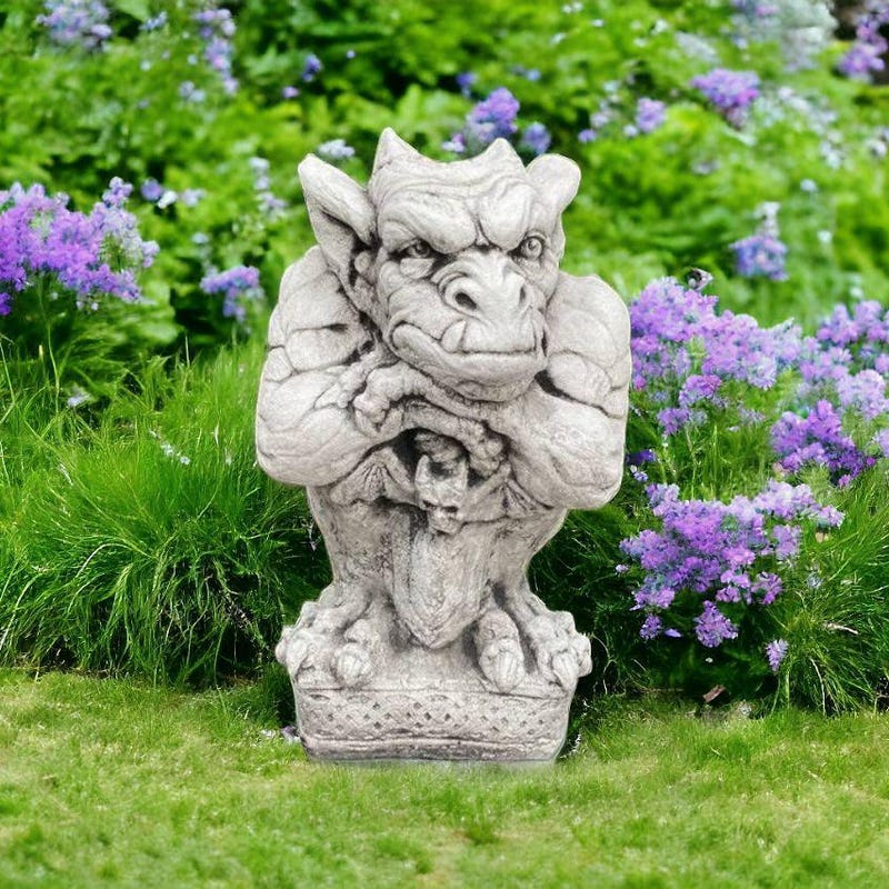 Stone Gargoyle Statues - Etsy