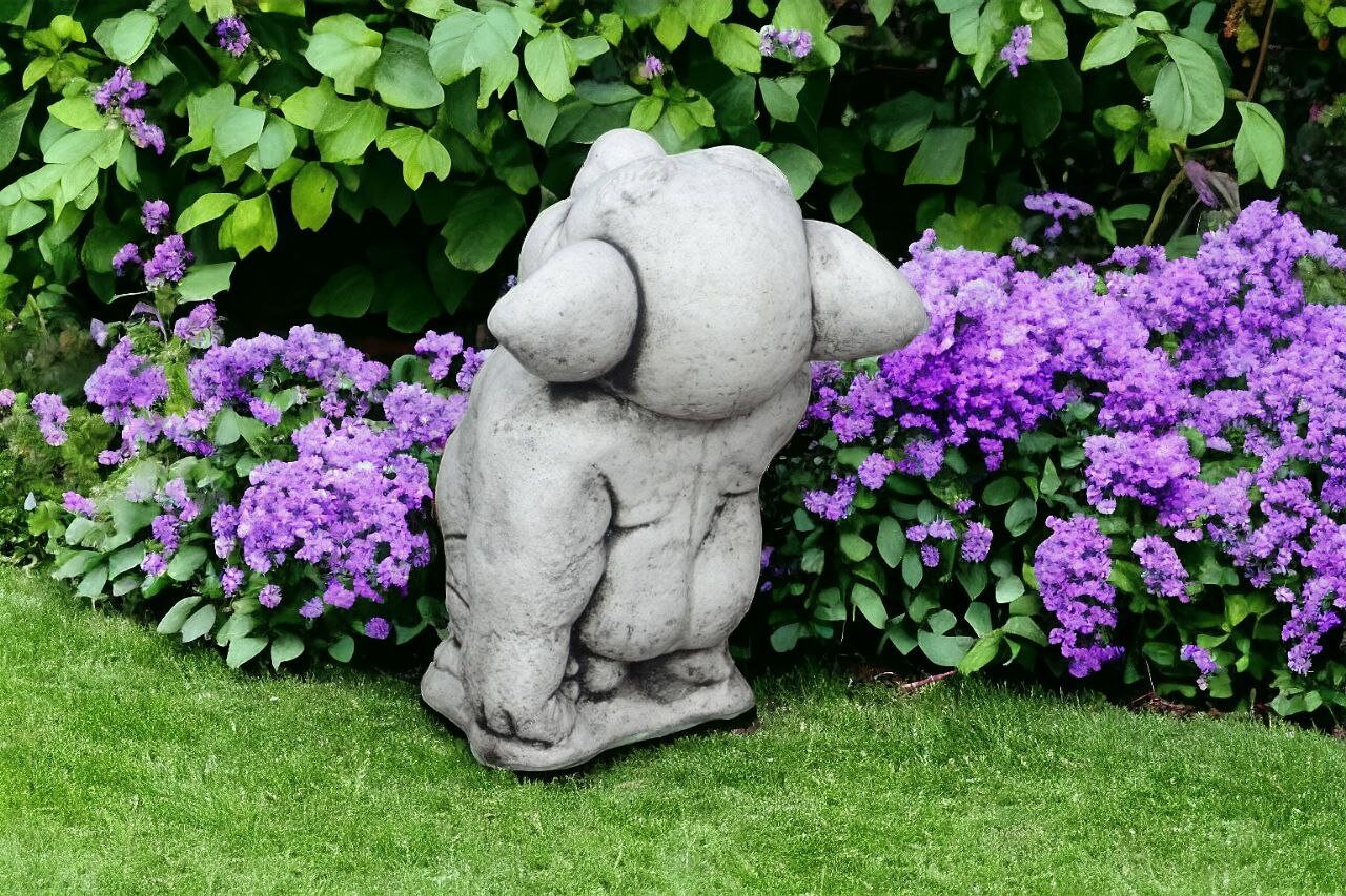 Standing Garden Troll Statue, Concrete Troll Sculpture, Fairy ...