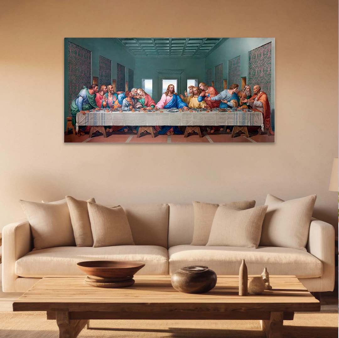 Last Supper Painting, Last Supper Art, the Last Supper Painting, the ...