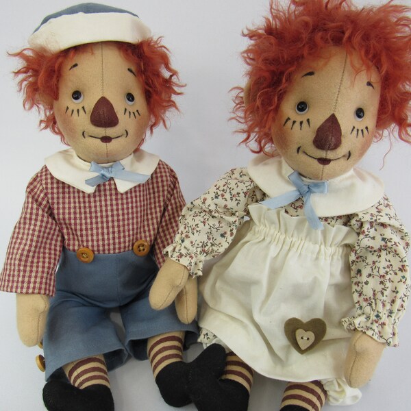 Raggedy Ann Dolls Handmade - Etsy