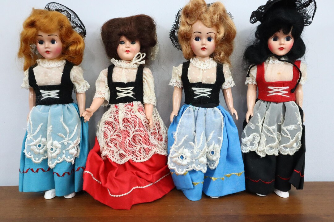 Choose 1 Doll - Vintage Dolls 1950s Fancy Dress Hollywood Dolls to ...