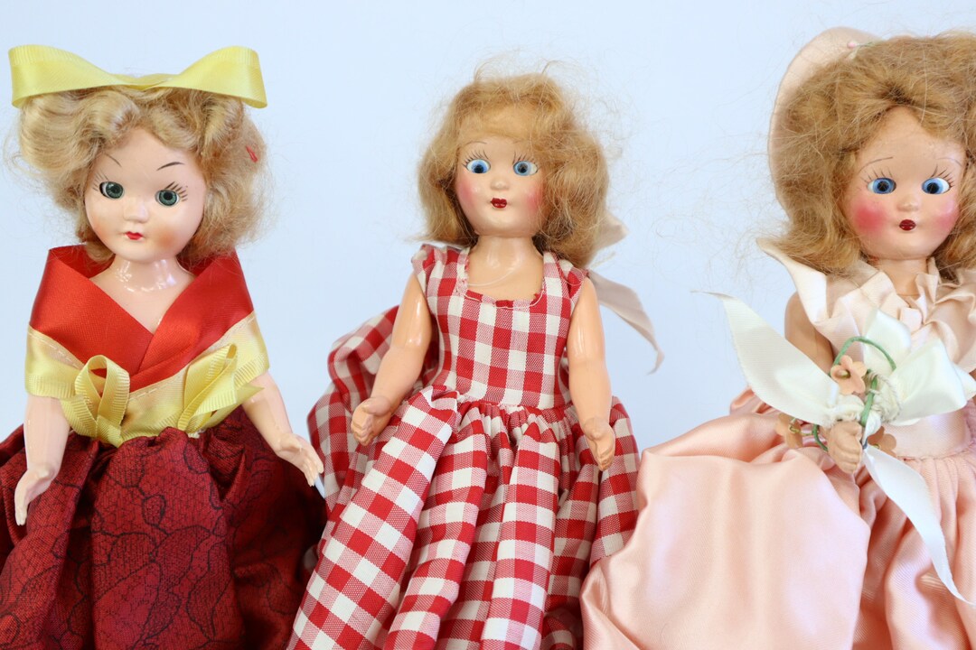 Choose 1 Doll - Vintage Dolls 1950s Southern Belle Country Girl ...