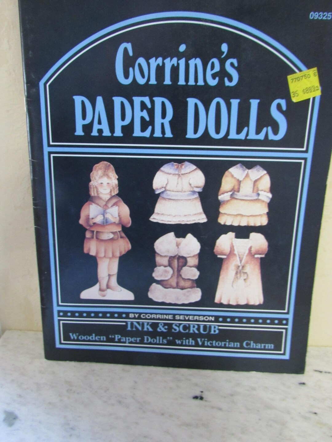 Vintage Wooden Paper Doll Pattern Book: 1988 Corinne's Ink & Scrub ...