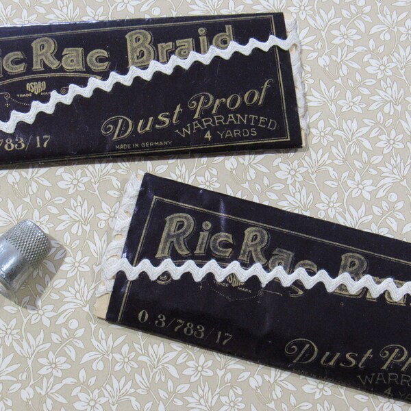 White Ric Rac - Etsy