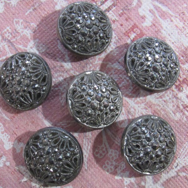 Cut Steel Buttons - Etsy