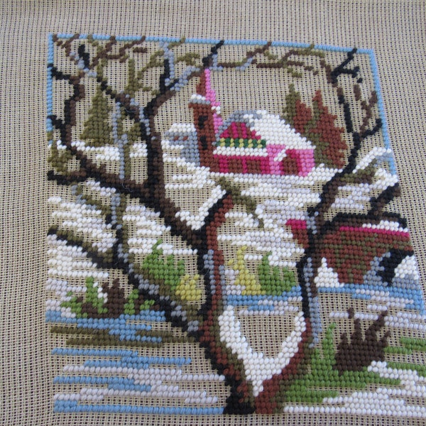 Vintage Needlepoint - Etsy