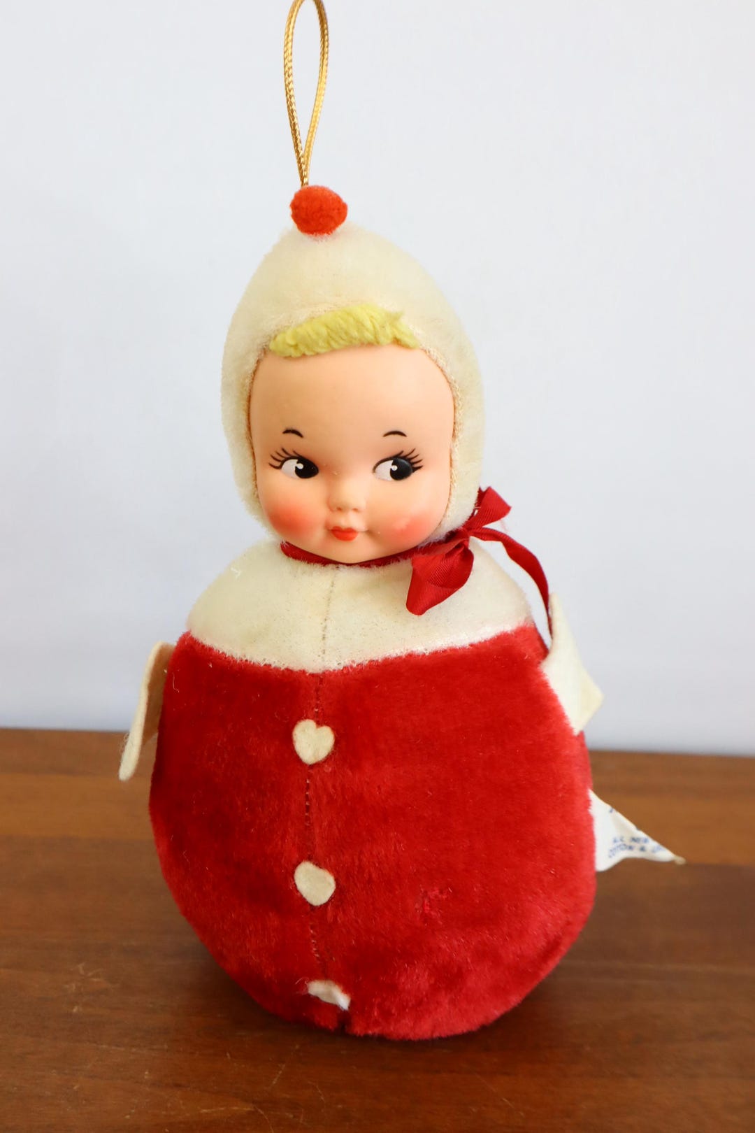 Vintage Plush ROLY POLY Doll - 1960s Knickerbocker Joy of A Toy Musical ...