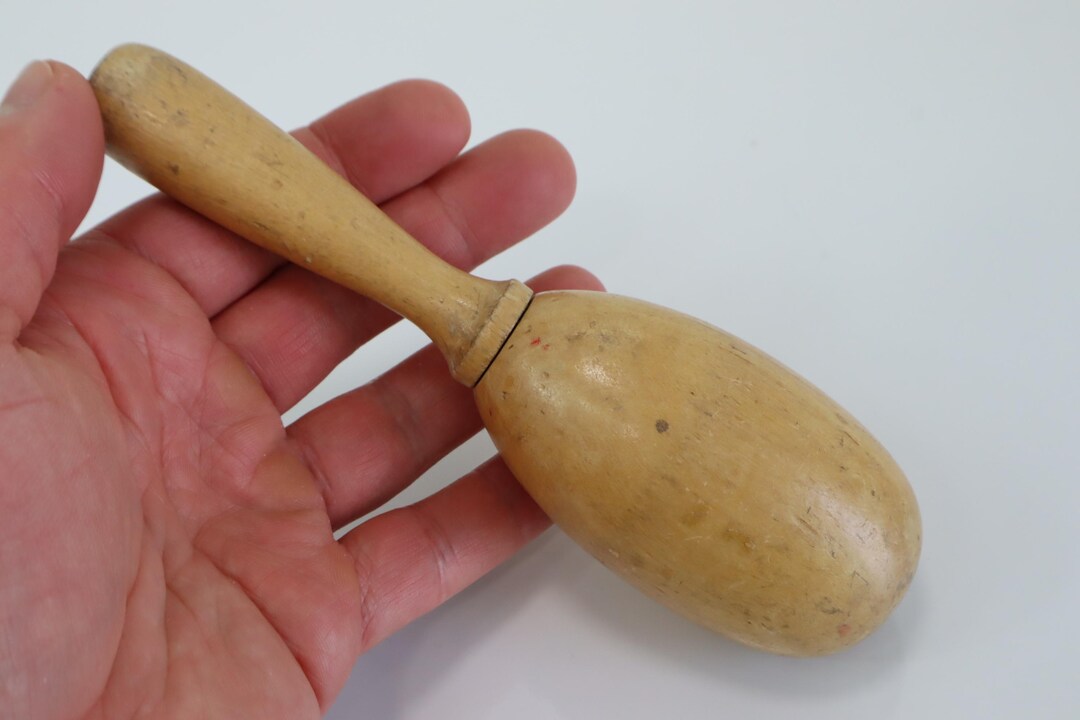 Antique Wood Darning Egg - 1930s Hand Sewing Mending Tool - Etsy