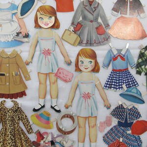 Vintage Paper Dolls SUZY Look-alive Doll Book Original 1966 Paper Doll ...