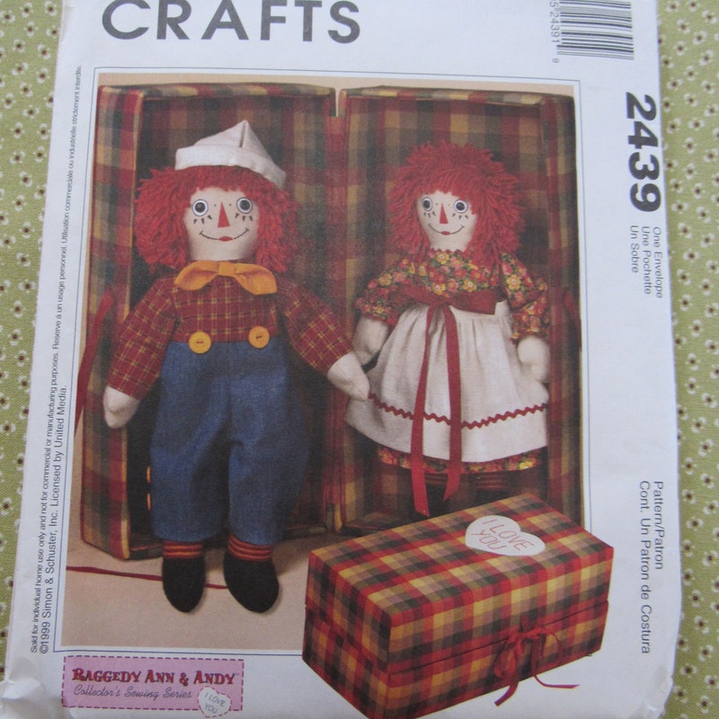 Raggedy Ann Pattern - Etsy