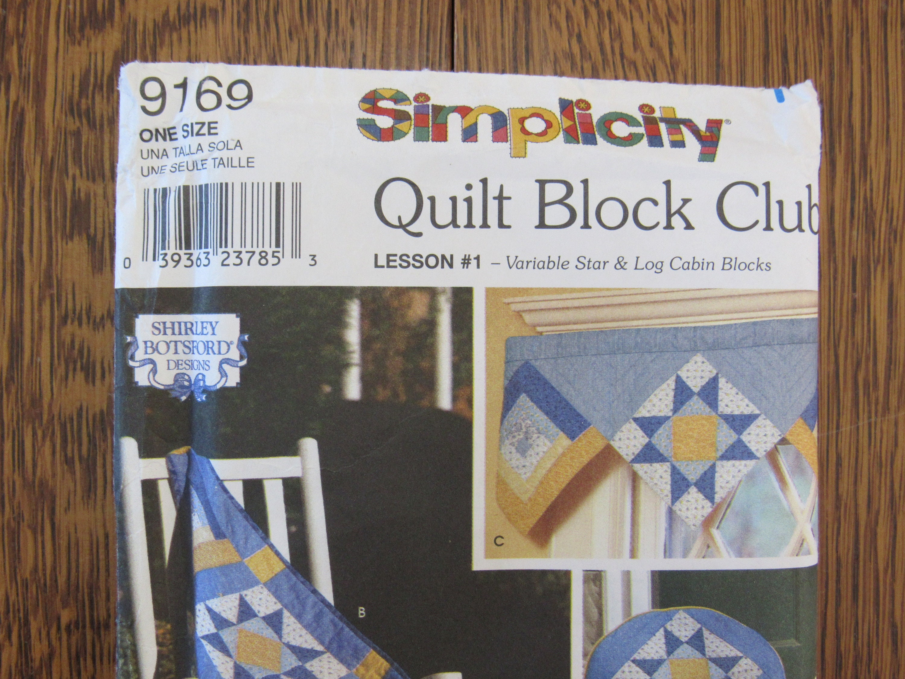 Sewing & Fiber Sewing Kits & How To Simplicity 9169 Craft Sewing ...