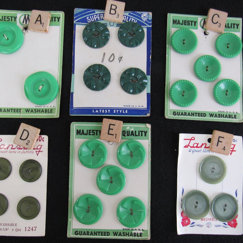Plastic Buttons - Etsy