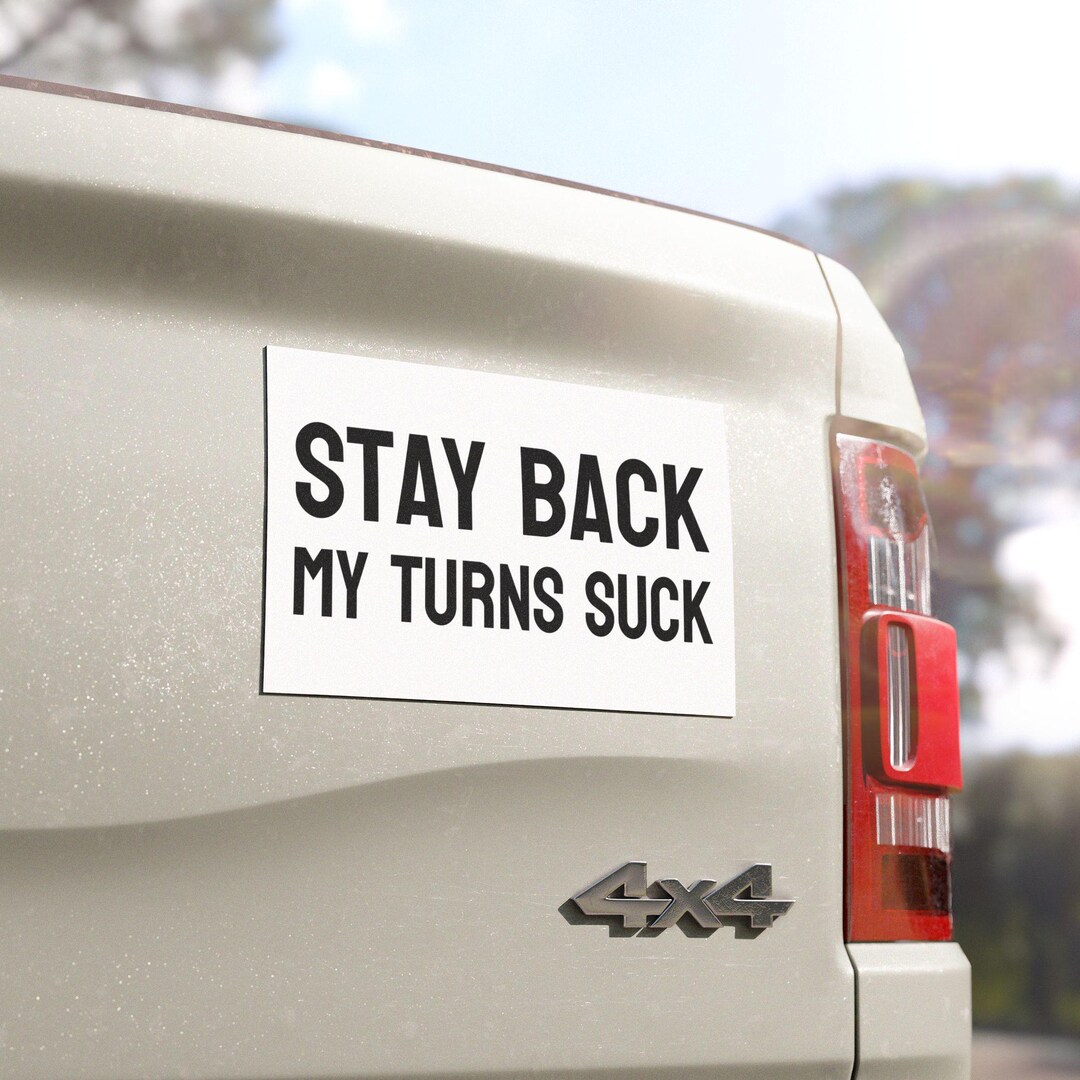 Vinyldecals, Vinylstickers, Funny Car Magnet, Meme Car Decal, Gen Z ...