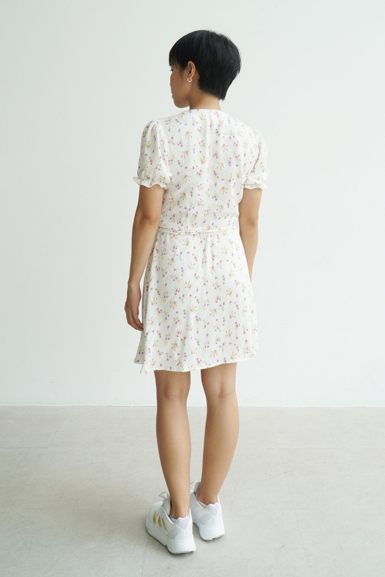 Wrap Dress Sewing Pattern, Easy Sewing Pattern, Beginner Sewing Pattern ...