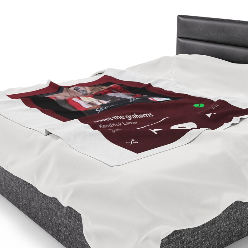 Kendrick Lamar, Drake, 'meet the Grahams', Plush Velveteen Blanket. - Etsy