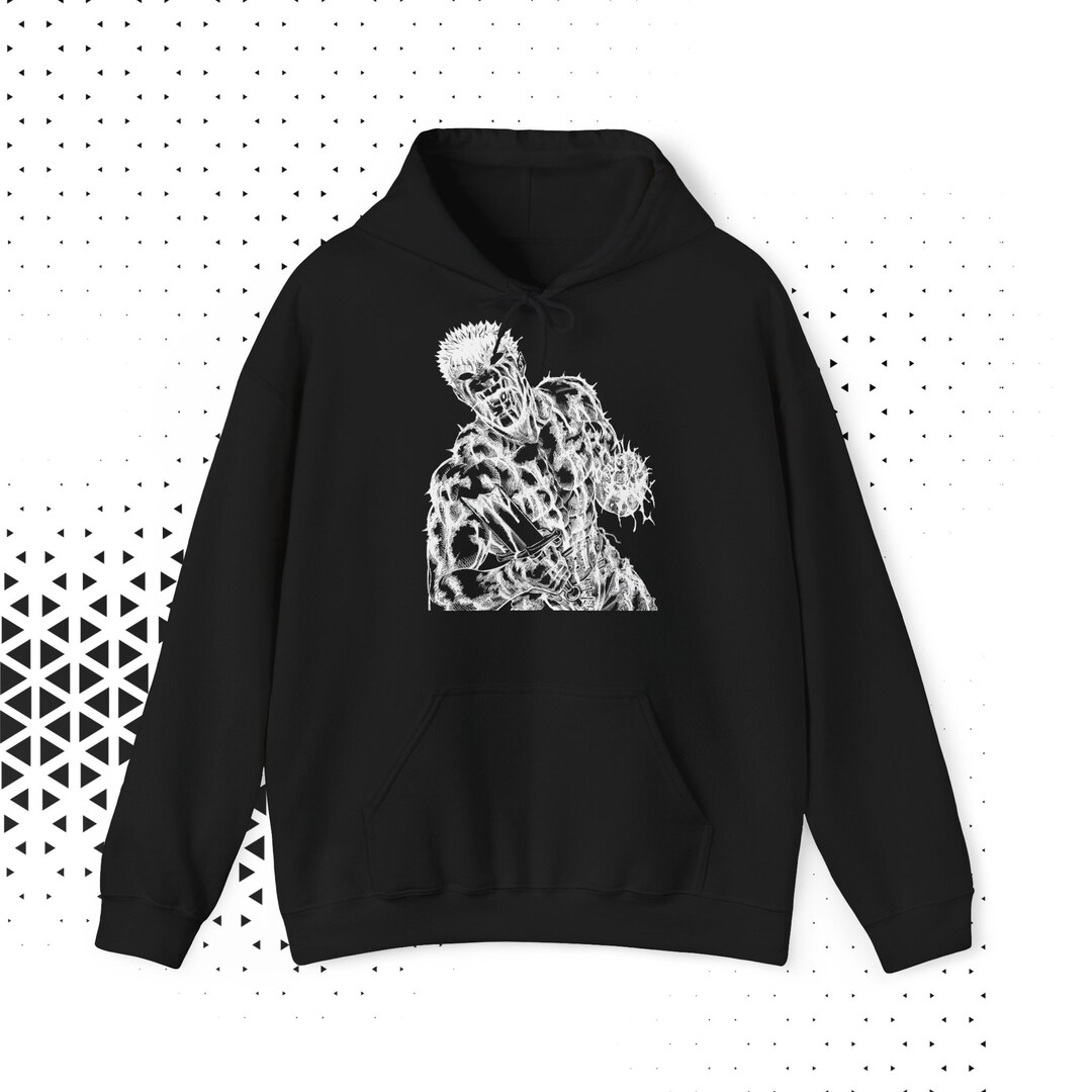 Guts Berserk Hooded Sweatshirt - Etsy