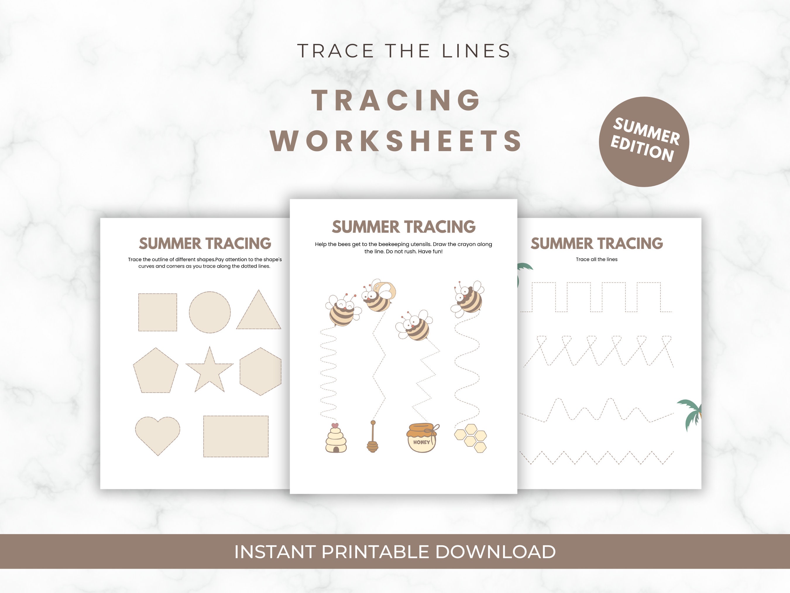 Summer Learning and Play Activity Book for Preschool Kids Summer ...