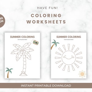 Summer Learning and Play Activity Book for Preschool Kids | Summer ...