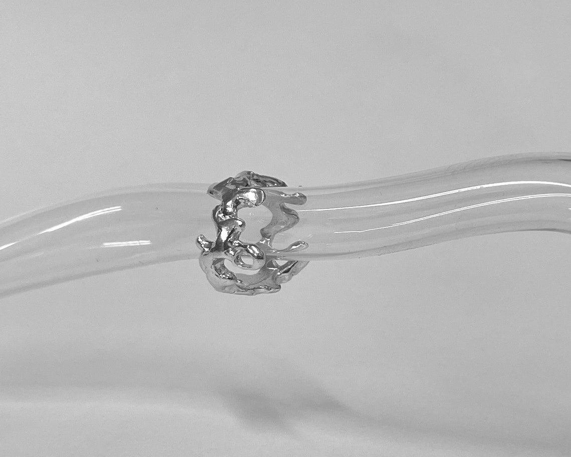 TENDRE METAL Sterling Silver render Os Ring - Etsy