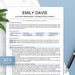 Resume Template Word, Google Docs, Apple Pages ATS Friendly Resume ...