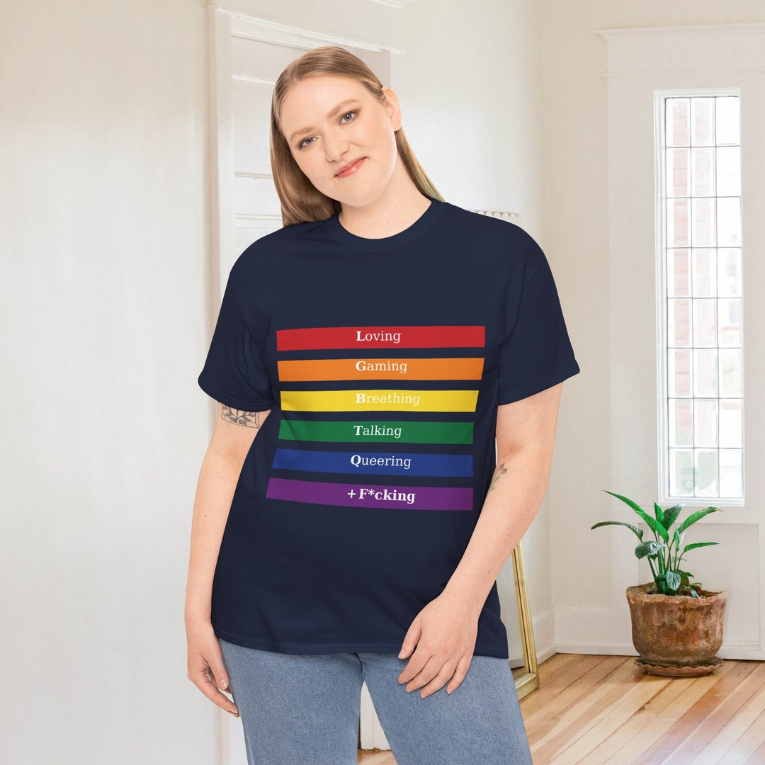 LGBTQ Pride Flag Shirt, Gay Lesbian Trans Queer Pride T-shirt, Pride ...