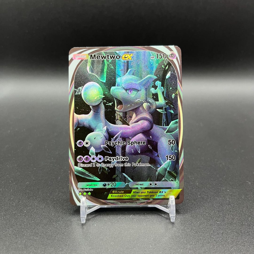 Mewtwo EX Pokemon Pocket TCG Trading Card Game- [ Proxy Custom Trading ...