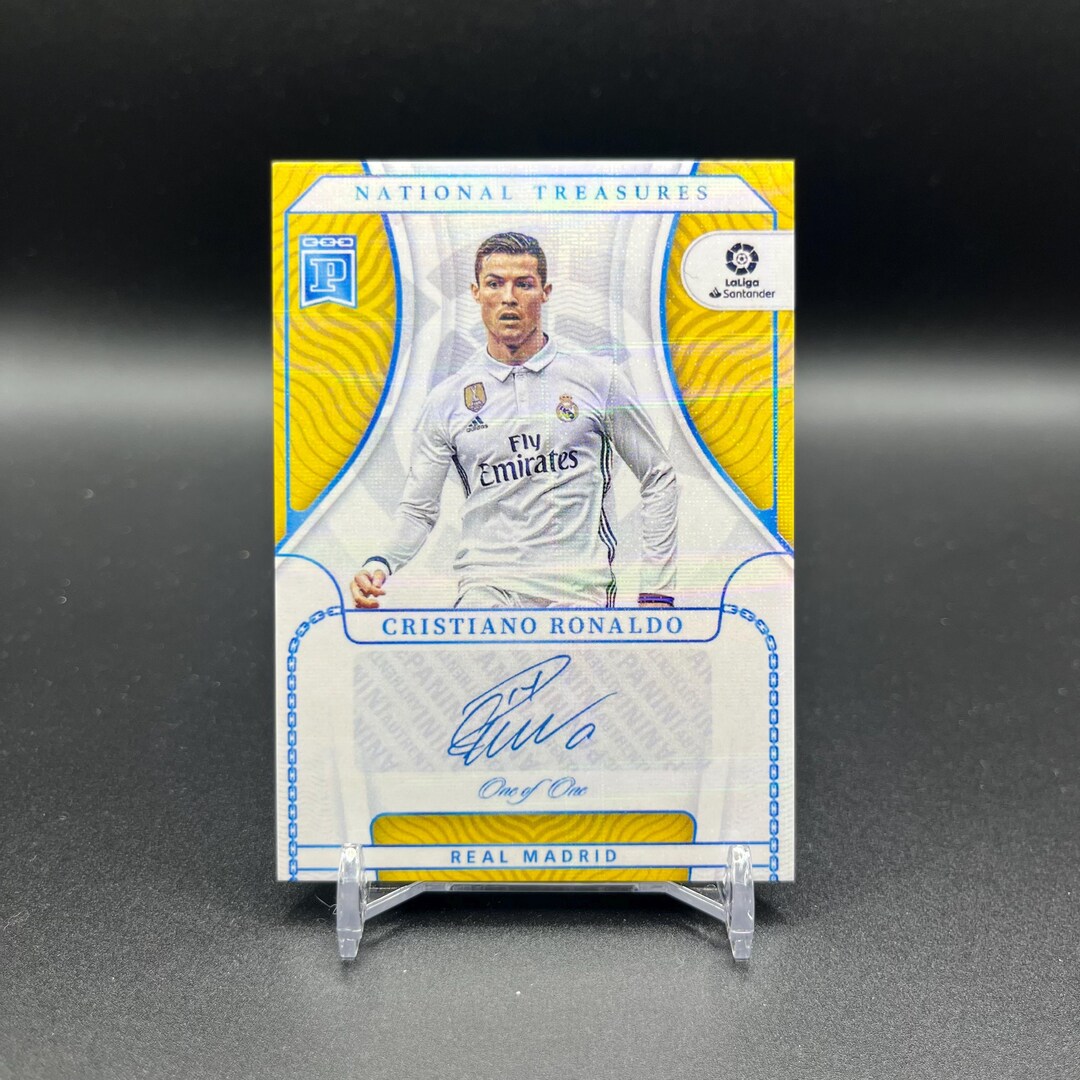 Cristiano Ronaldo Card // Soccer Football Fifa Proxy Card Holo Quality ...