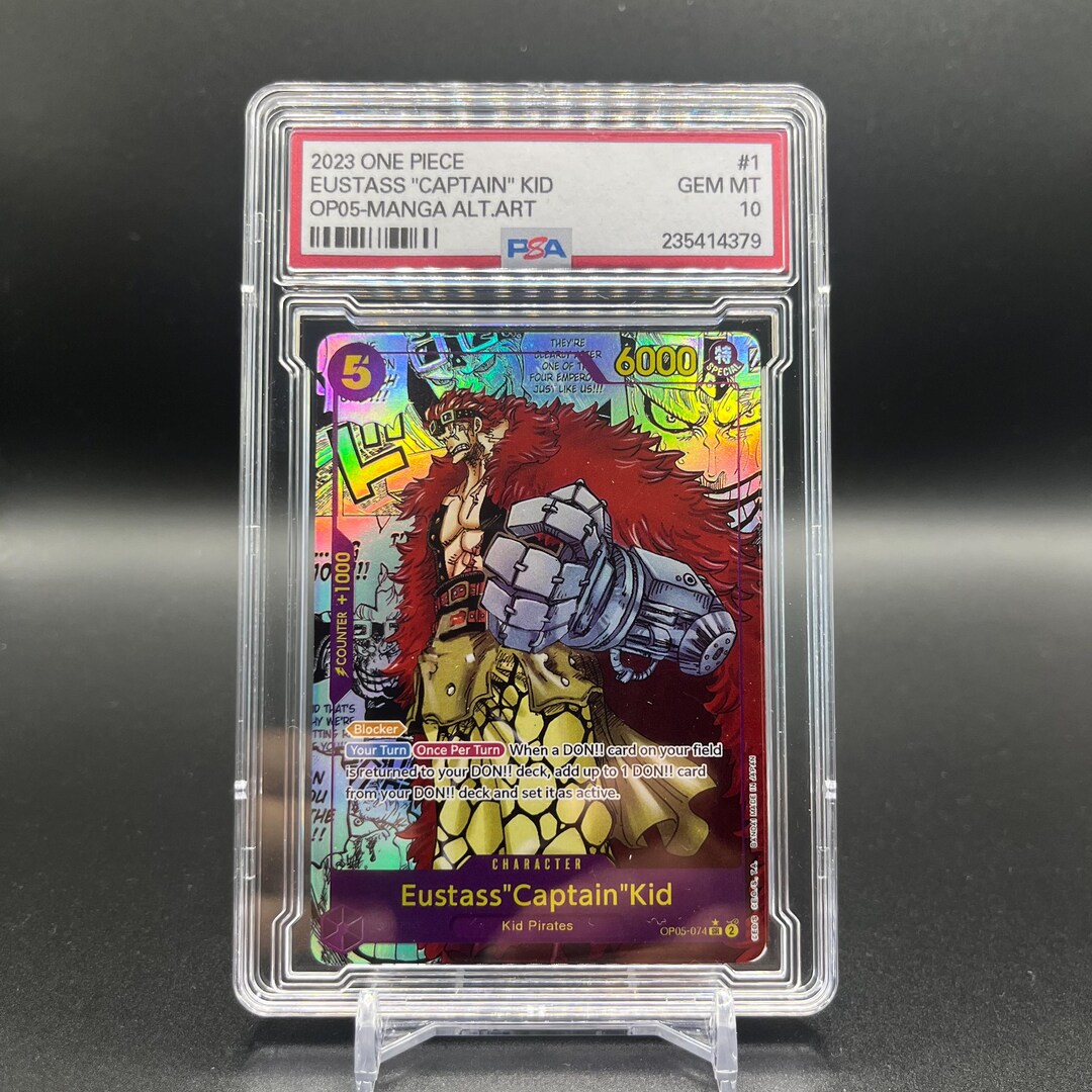 Eustass captain Kid OP05 Manga Alt. Art 2023 One Piece // Proxy Card ...