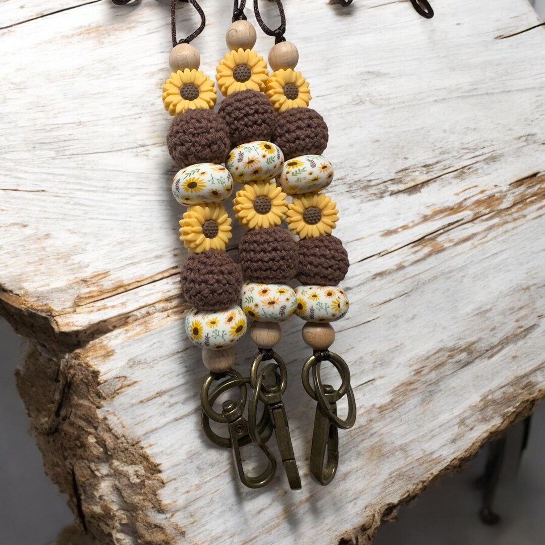 Sunflower Lanyard. Break Away Clasp Lanyard. Teacher Lanyard. Work ...