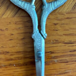 Vintage 1920s Ornate Sewing Scissors - Etsy