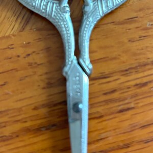 Vintage 1920s Ornate Sewing Scissors - Etsy