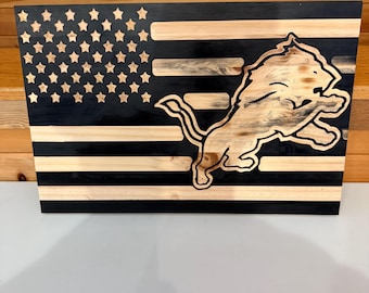 Detroit Lions Flag - Etsy