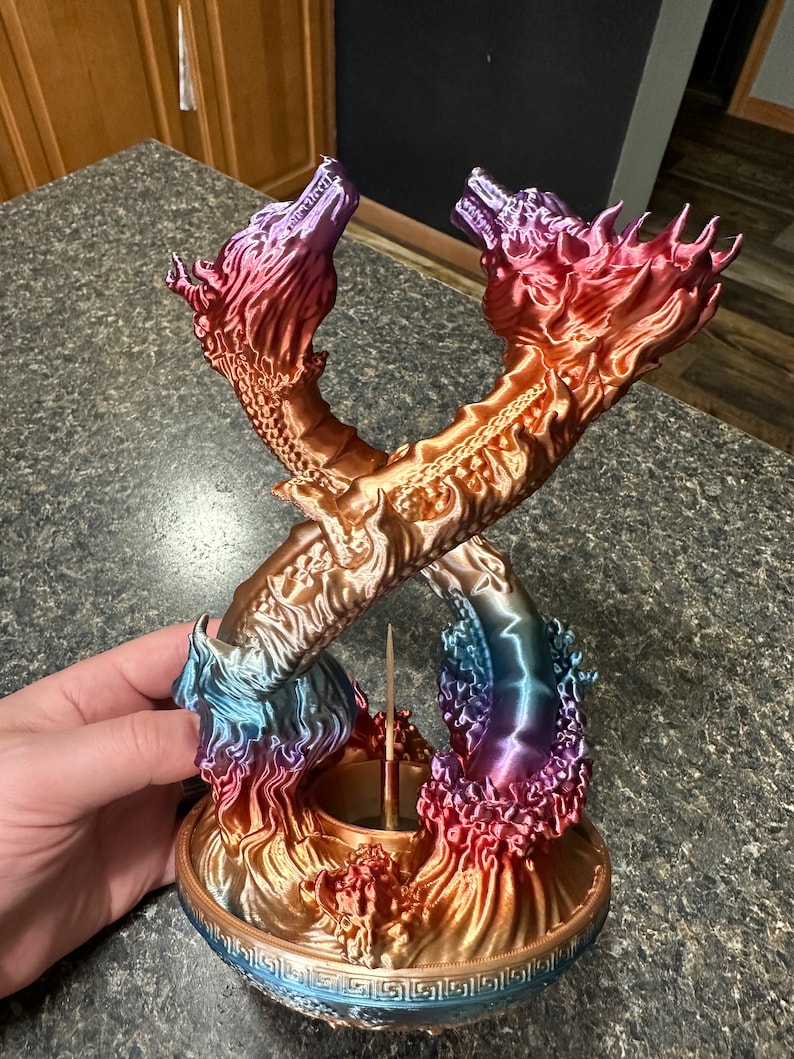 Twisted Dragon Incense Holder - Etsy