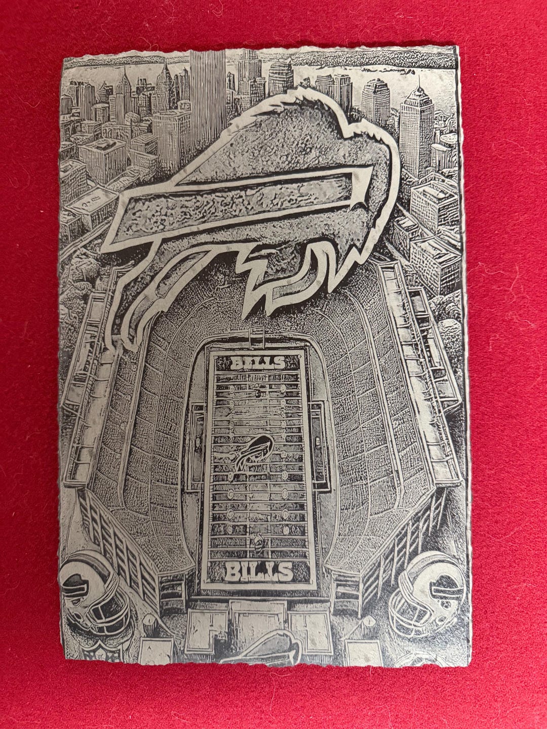 Buffalo Bills Slate Engraving | Game Day Cheese Board, Platter, or Wall ...