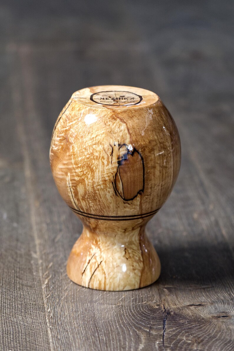 UNIQUE Handcrafted Luxury Elm Wood Vase, Gloss Epoxy Vase, Modern Kitchen Art, Unique Wooden Art ...