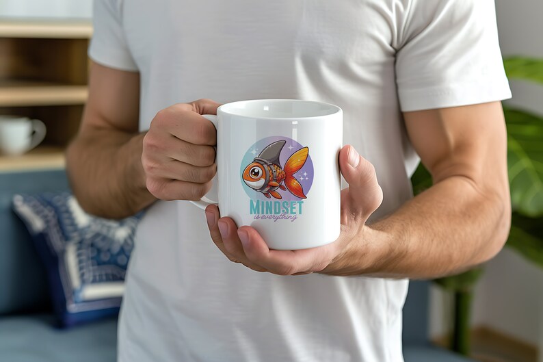 Mindset is Everything PNG | Inspirational Fish PNG | Motivational ...